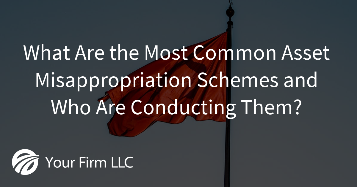 What Are the Most Common Asset Misappropriation Schemes and Who Are ...