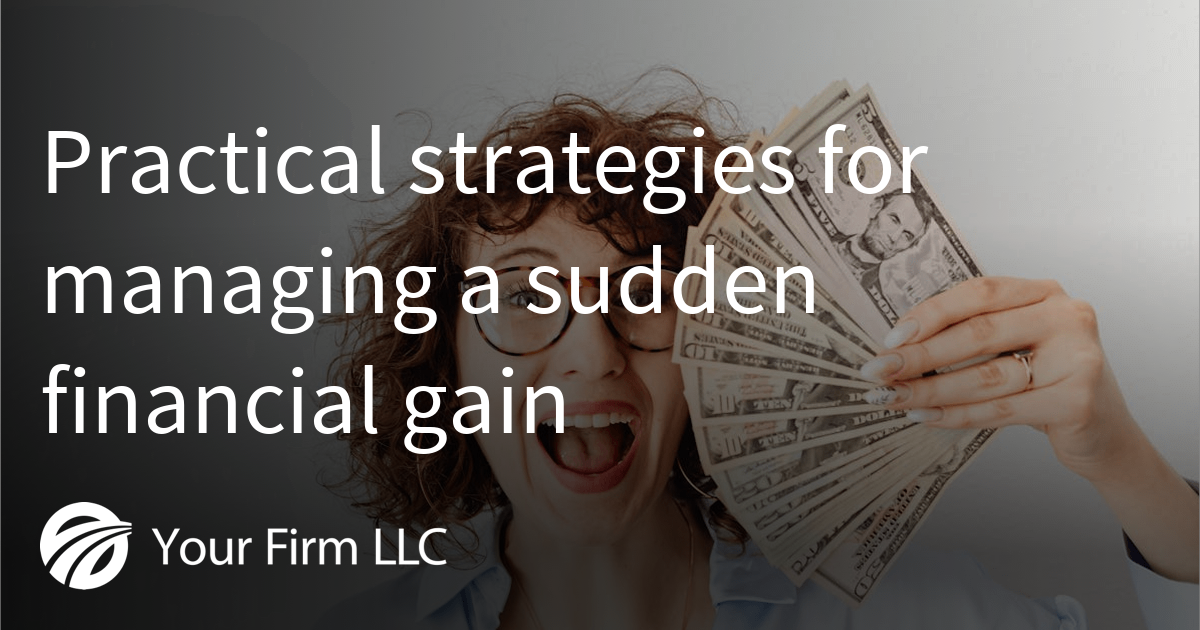Practical strategies for managing a sudden financial gain - MBN ...